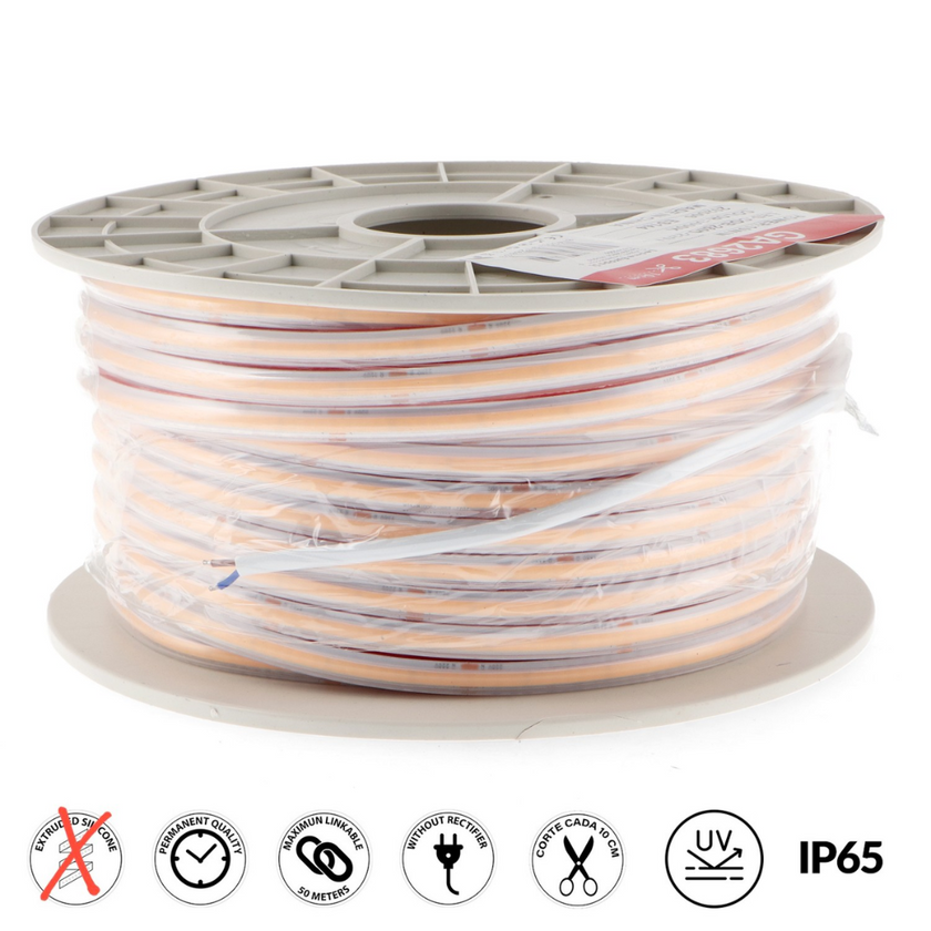 Banda LED COB Point 220V, 10W/m, Dimabila Triac, IP65, 50 metri – led ...