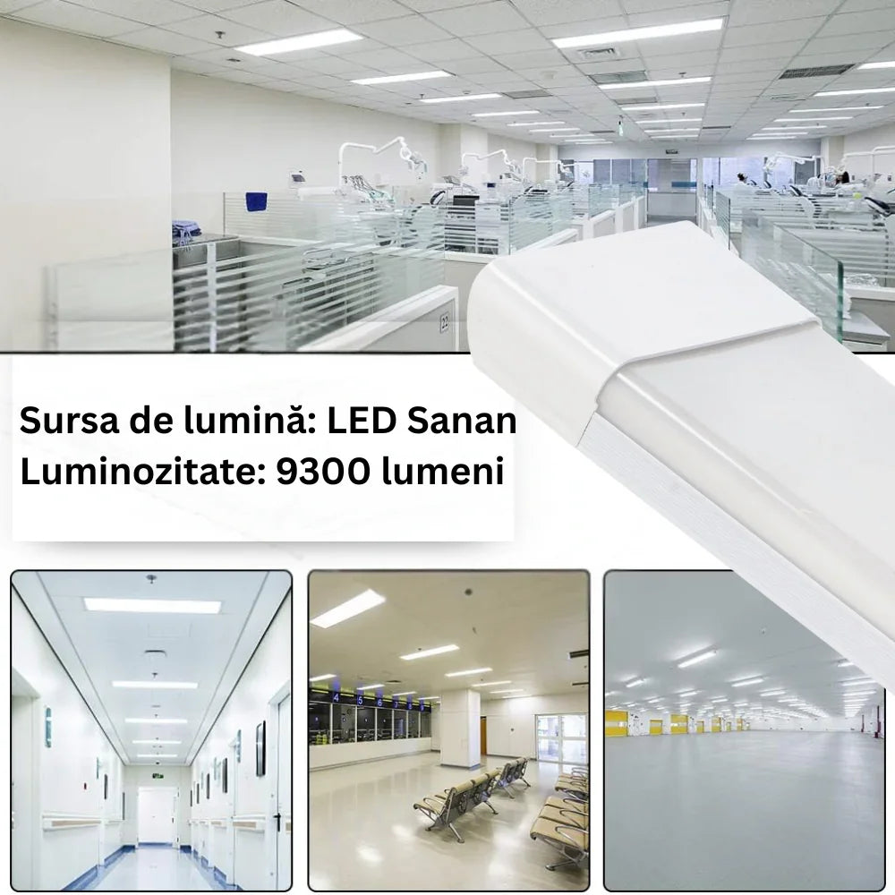 Corp Iluminat Liniar Slim Moments, 110W, 150cm | Iluminat Industrial ...
