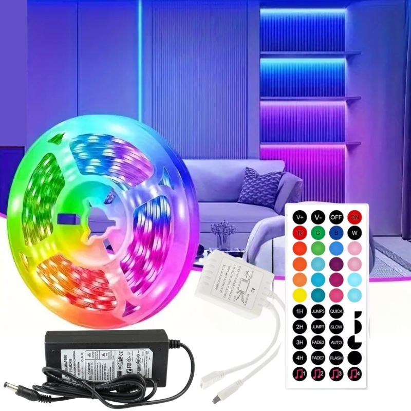 Kit banda LED RGB, RGBW, COB, Digitala si Monocolora - Led-Box.ro – led ...