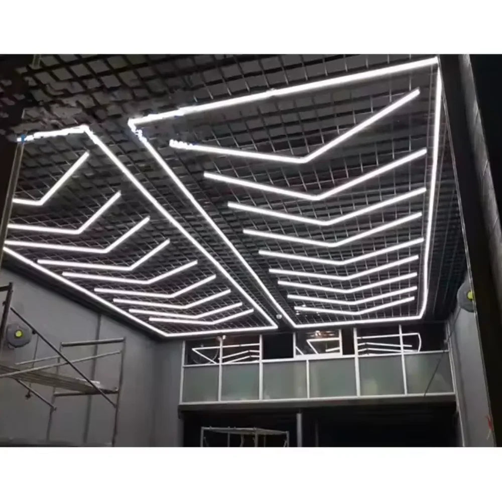 Panou LED HoneyComb 384W Iluminat Profesional pentru Tavane Decorative ...