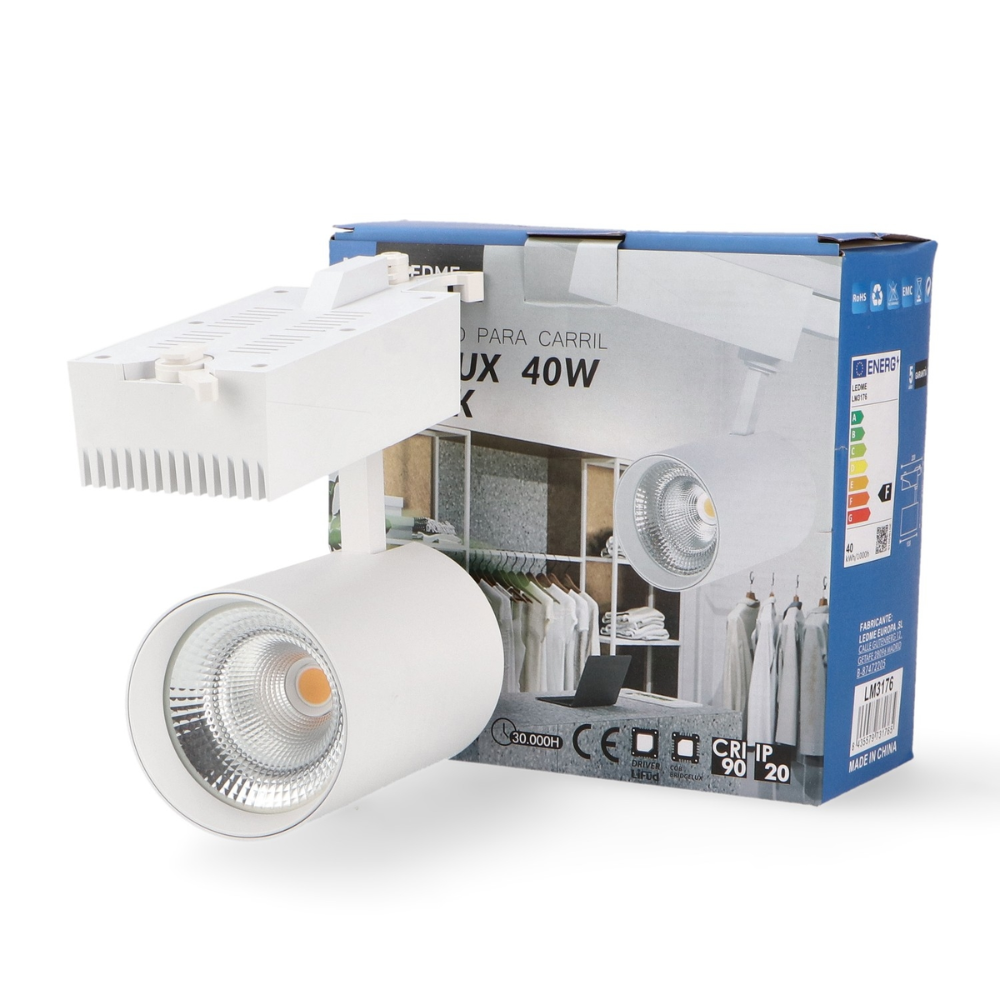 Proiector LED pe sina 40W ProLux, Alb | Led-Box.ro – led-box.ro