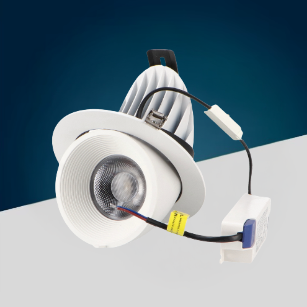 Spot LED Rotund Incastrat, 30W, CCT, Orientabil | Led-Box.ro – led-box.ro