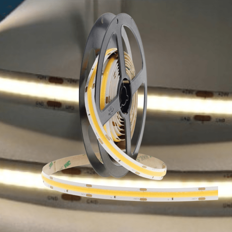 Banda LED COB Premium 12V 11W/m IP20, rola 5m ‣ LED-BOX.ro – led-box.ro