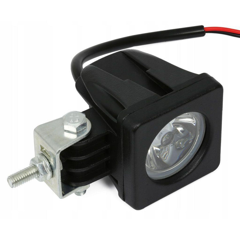 Proiector Auto Patrat, 10w/1220lm IP68, Spot Beam | Led-Box.ro – led-box.ro
